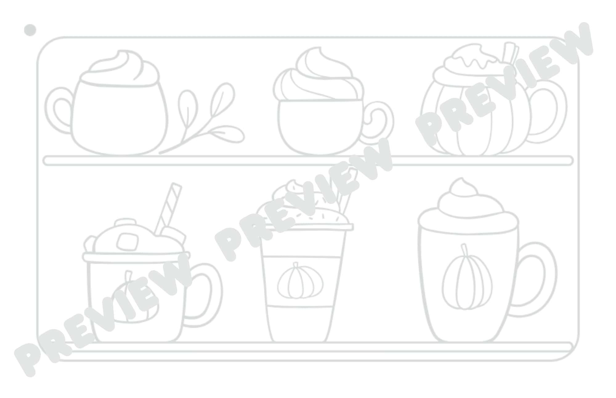 Cozy Fall - Color and Trace