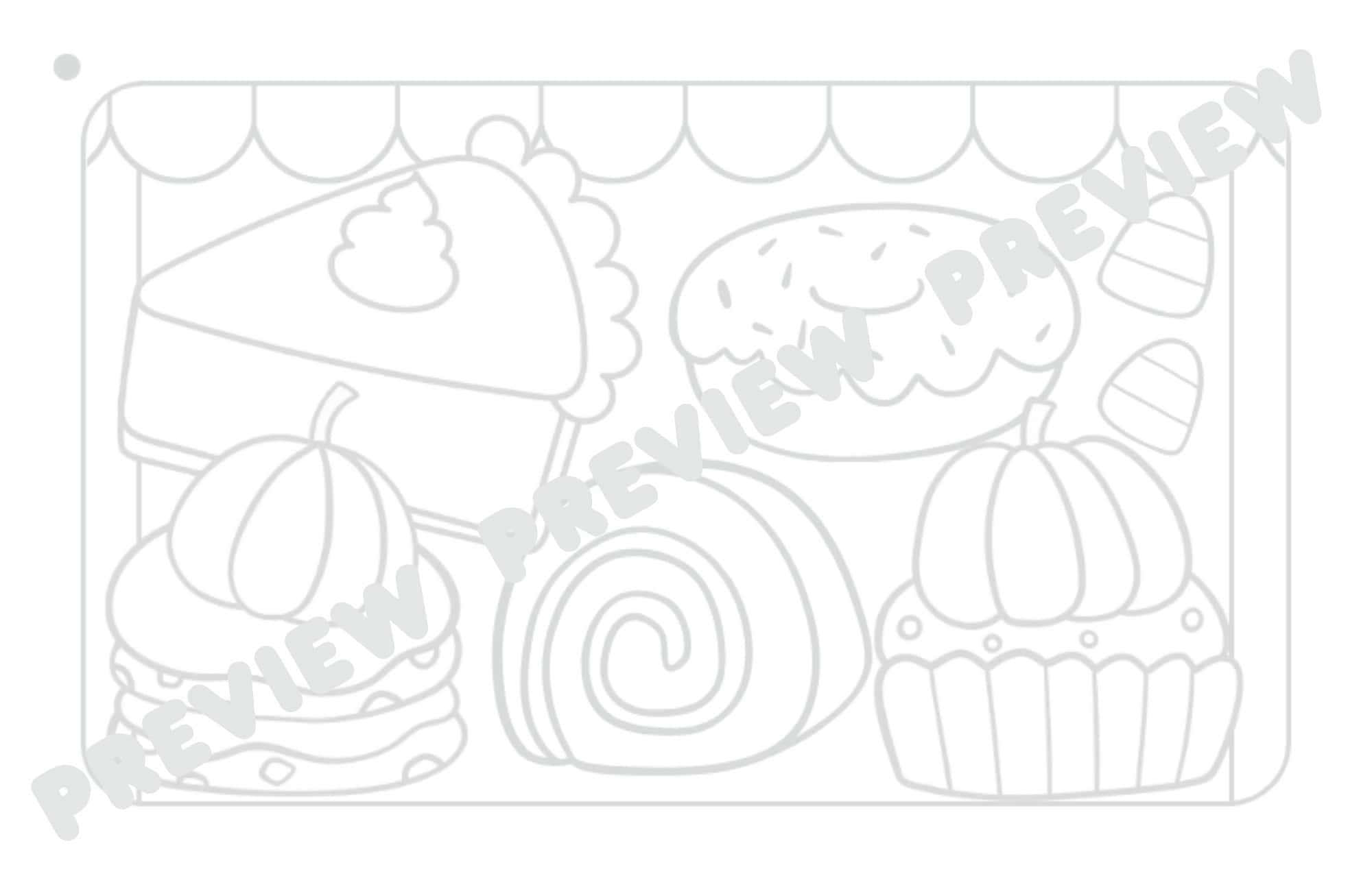 Cozy Fall - Color and Trace