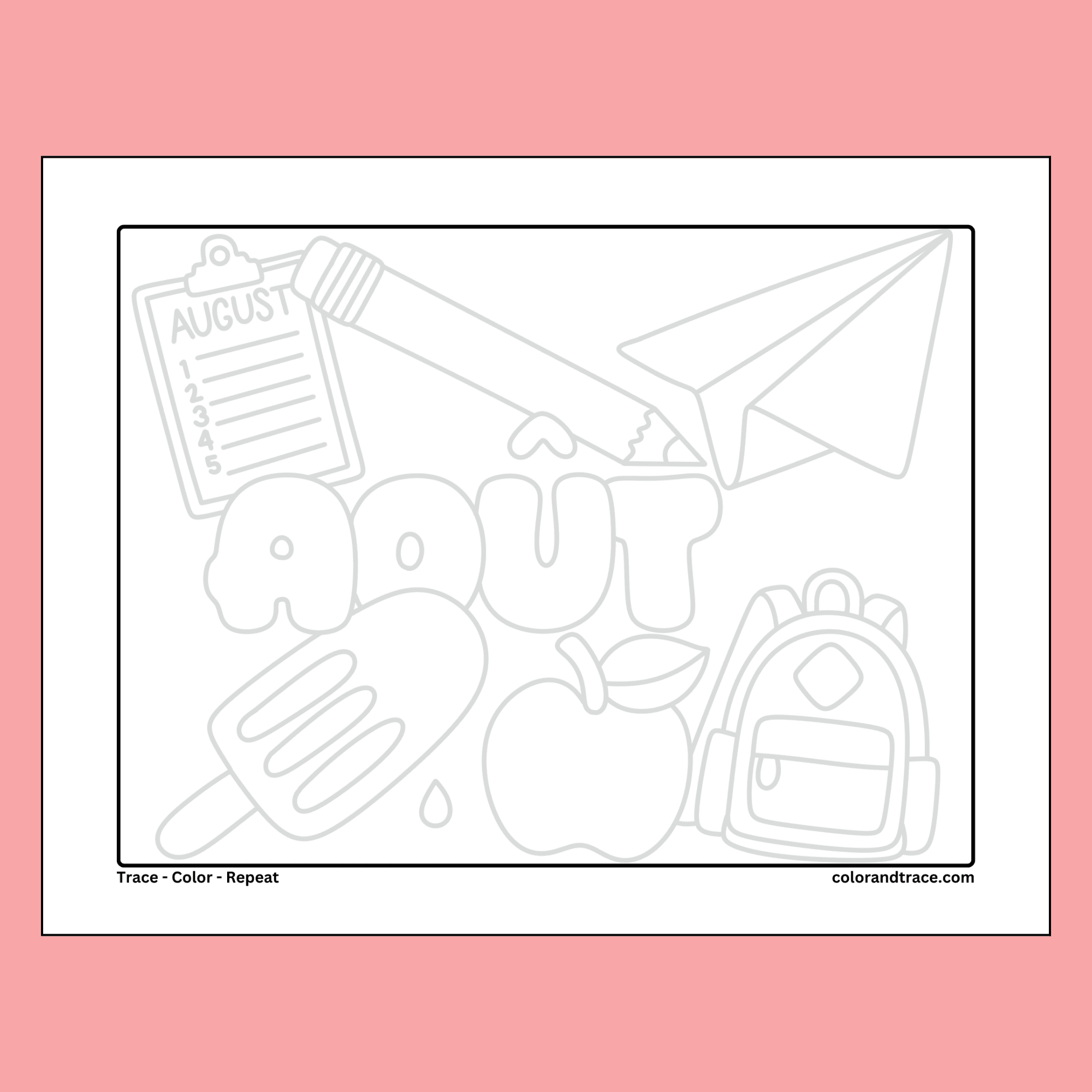 Free Joyeuses Pâques Tracing Page in French