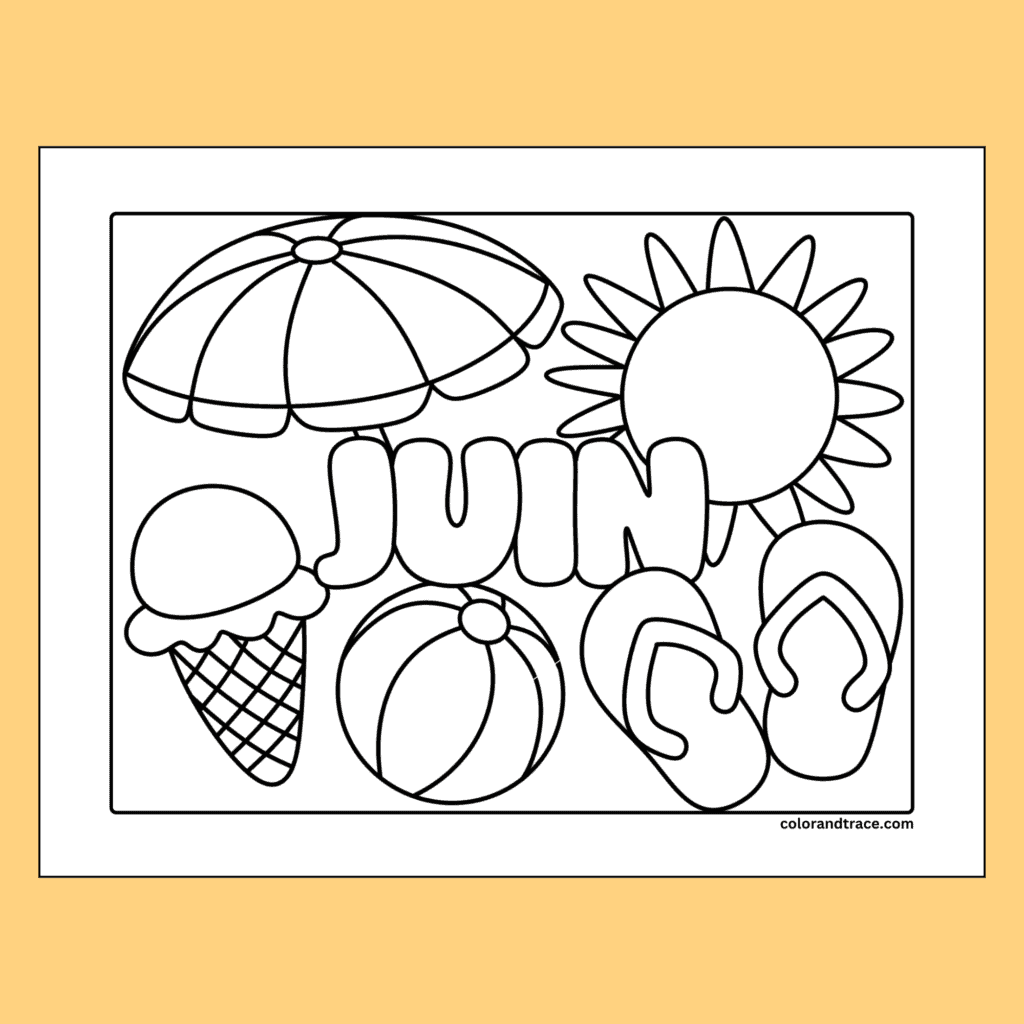 Spring Tracing Sheet