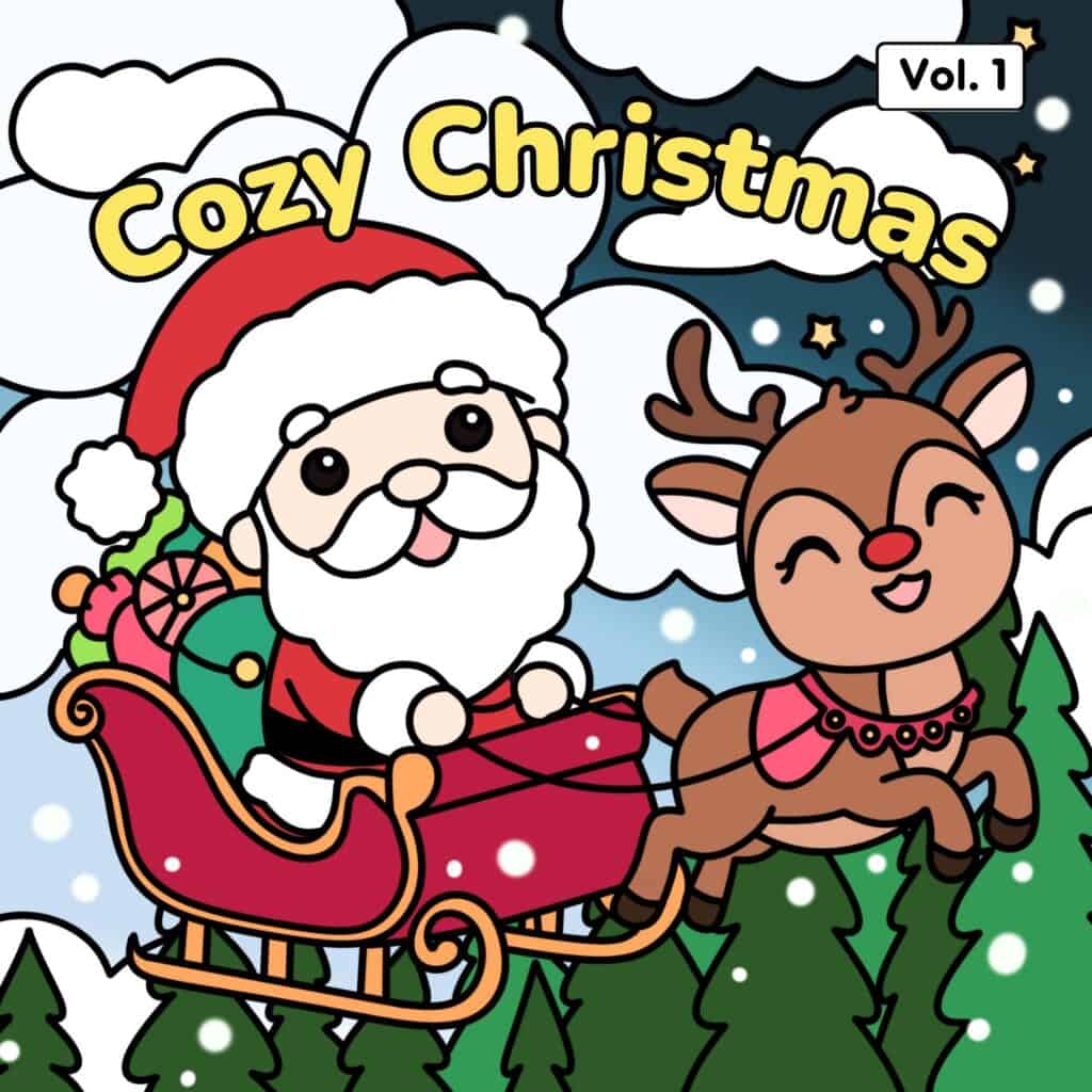 Free Printable Christmas Advent Calendar 2025 Tracing Page PDF - Color ...