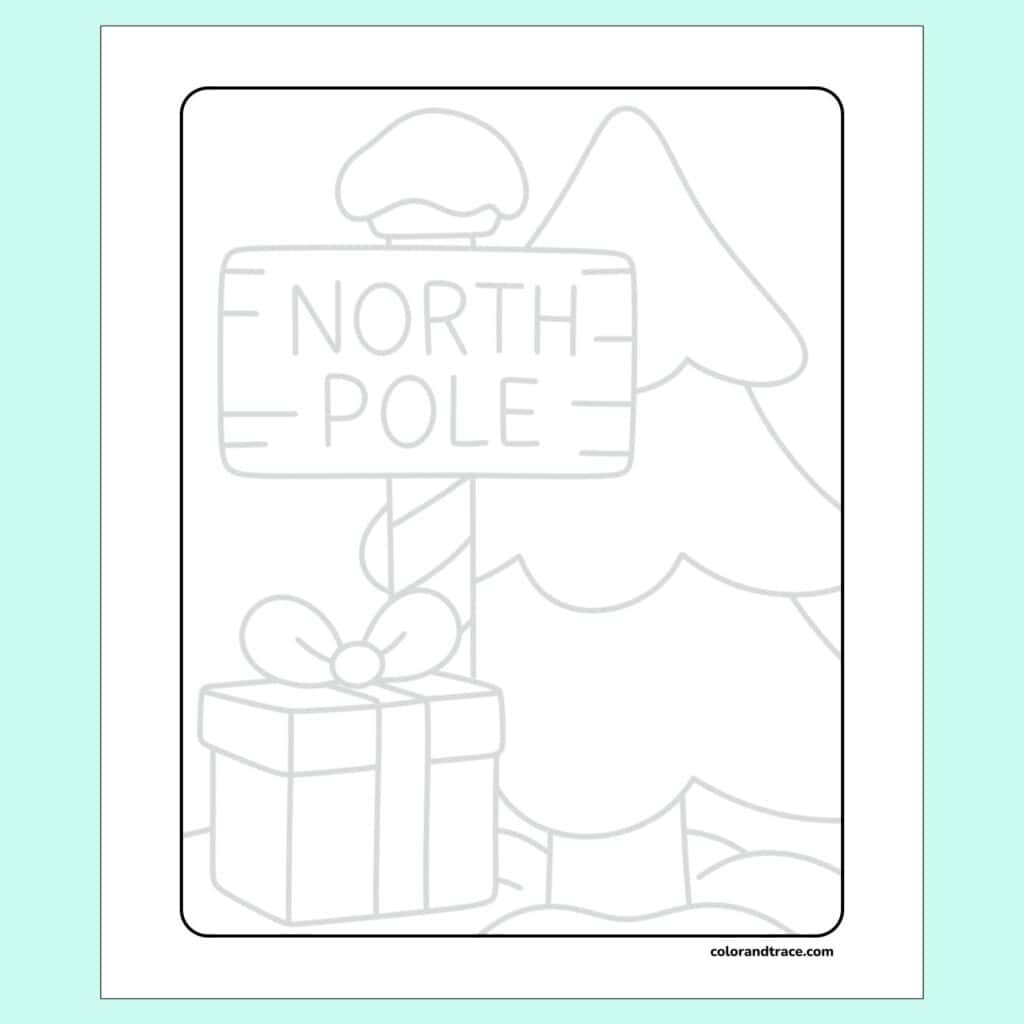 Free Printable Frosty the Snowman Tracing Page PDF - Color and Trace