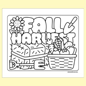 Free Printable Thanksgiving Parade Coloring Page PDF - Color and Trace